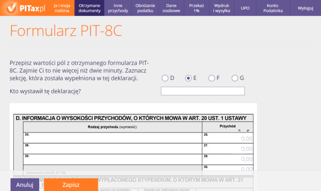 PIT-37 - Instrukcja krok po kroku – Pomoc PITax.pl